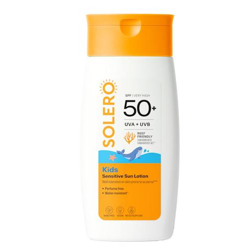 SOLERO KIDS Sensitive Sun Lotion SPF 50+ 200 ml | Lekarna pri Kranjskem ...
